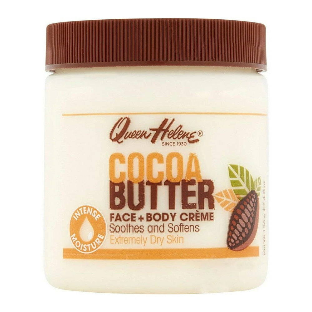 Queen Helene Cocoa Butter Face and Body Cream for Smooth and Soften Ex ...