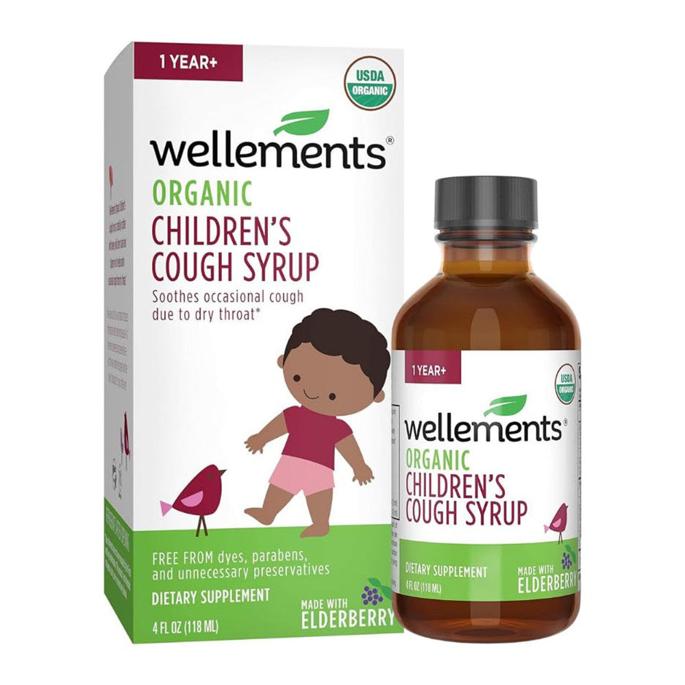 Wellements Organic Childrens Cough And Mucus Syrup, 4 Oz – WellnessBetter